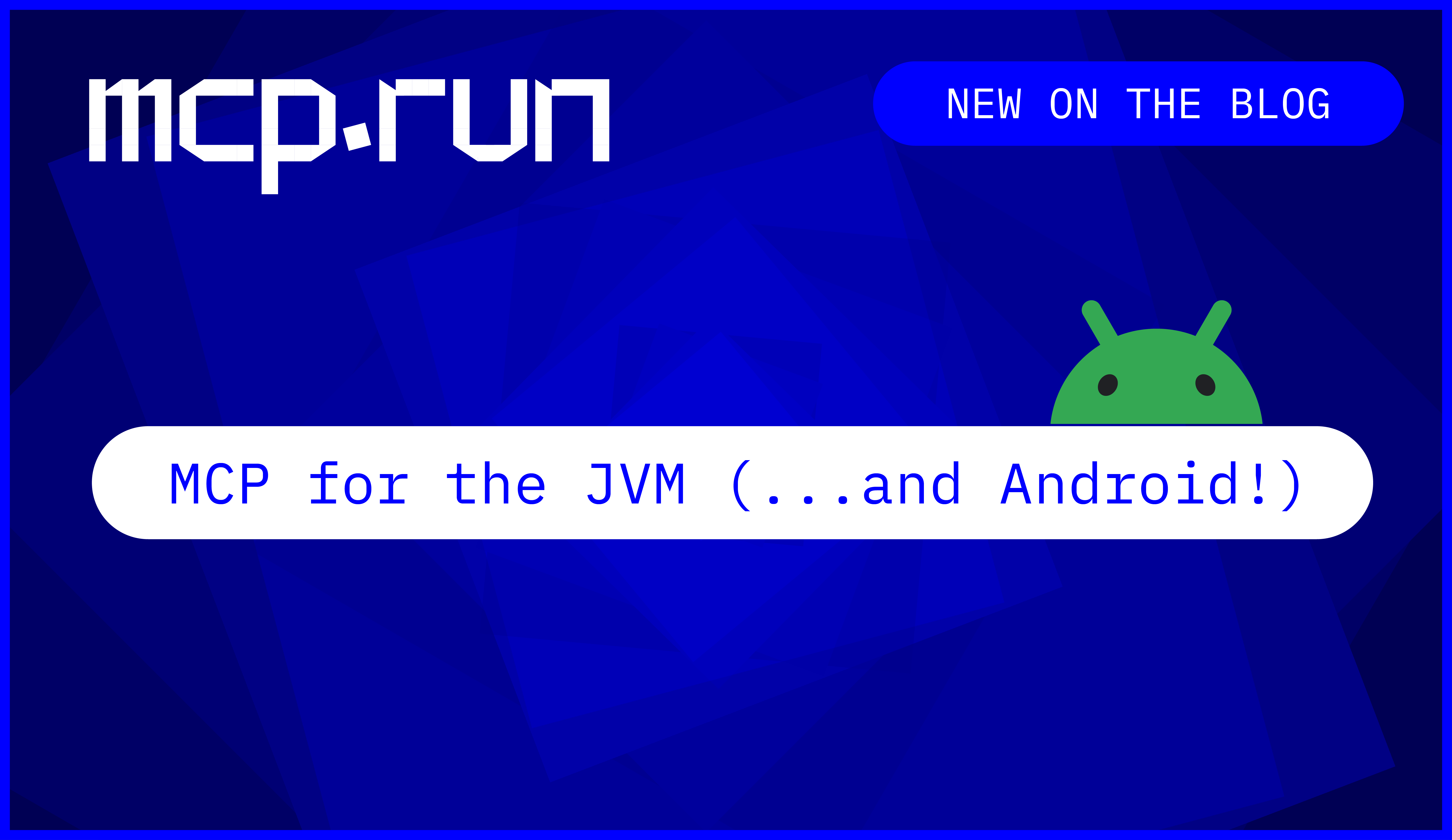 MCP for the JVM (...and Android!) | 🤖